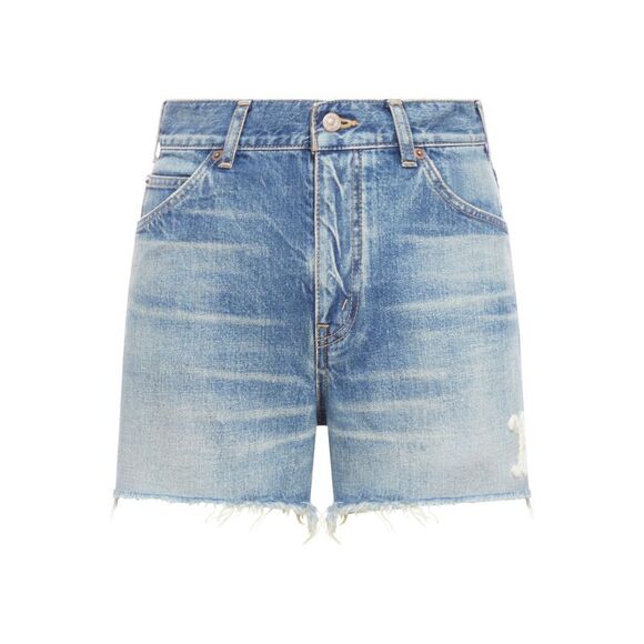 Celine | Jeans | Celine Denim Skate Shorts With Electric Sky Wash ...